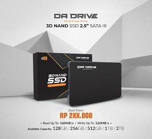 Digital Alliance DA Drive SSD 2TB SATA III 2.5 Inc 3D NAND
